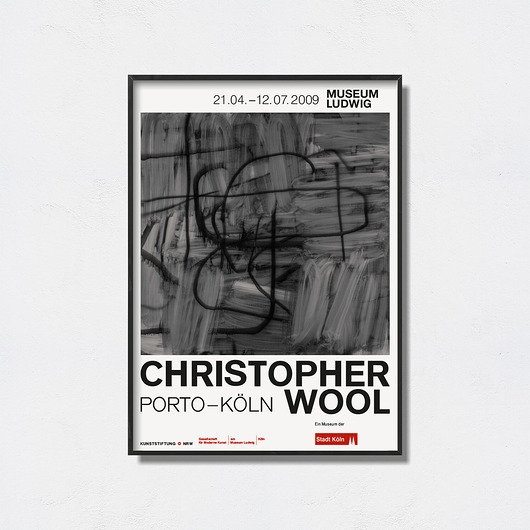 Christopher Wool - Exhibition Poster - Atram | Sklep EMPIK.COM