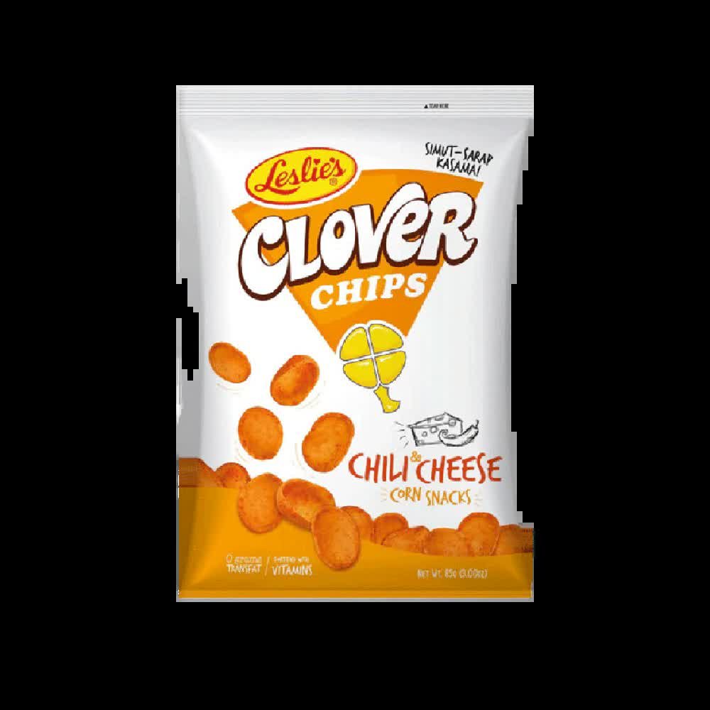 Chrupki o smaku chilli i sera Clover Chips Chili Cheese Leslies 85g ...