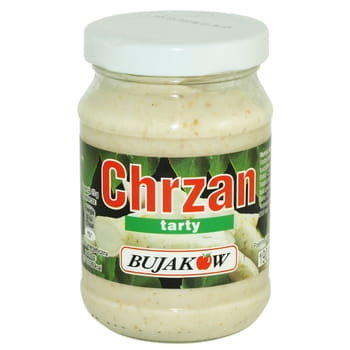 Chrzan tarty 190 ml Bujaków - | Sklep EMPIK.COM