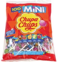 Chupa Chups, mini lizaki o smaku owocowym, 100 x 6 g - Chupa Chups ...