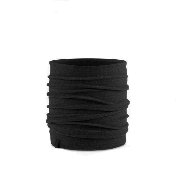 Chusta Komin Buff® Merino Fleece | Solid Black - Buff | Sklep EMPIK.COM