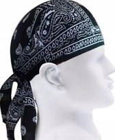 Chusta na głowę Bandana Durag Czarny Streetwear Y2K - Inna marka ...