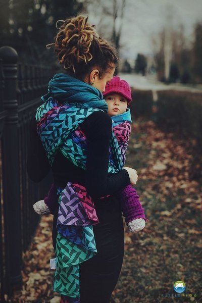 Chusta tkana Little Frog Magic Dust - 5 - Little Frog | Sklep EMPIK.COM