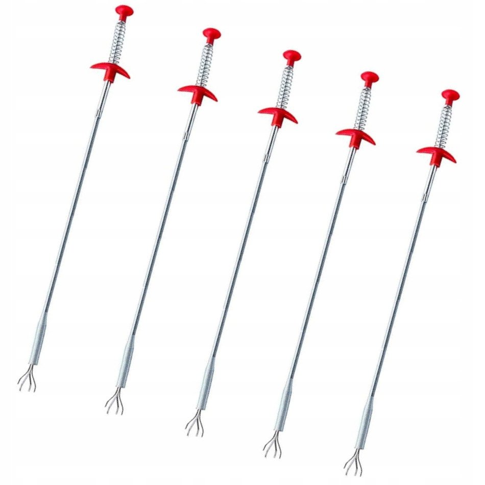 CHWYTAK ELASTYCZNY PAZURKI NA ŚRUBY 60cm ZESTAW CHWYTAKÓW 5szt ...