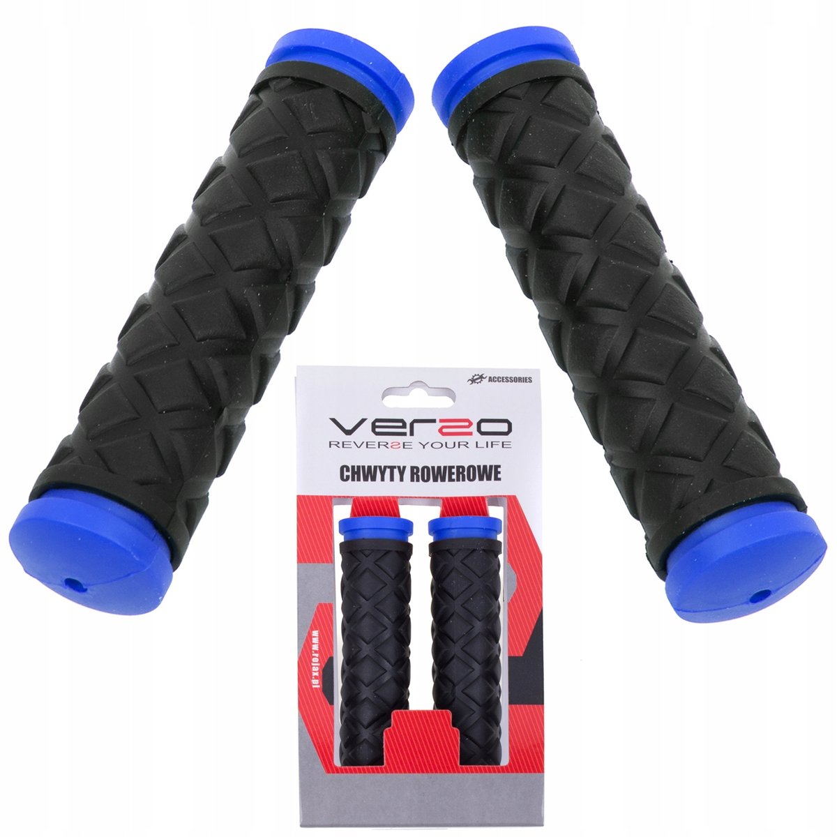 Chwyty Kierownicy Antypoślizgowe Gripy Rowerowe Rączki Gumowe Do Roweru ...