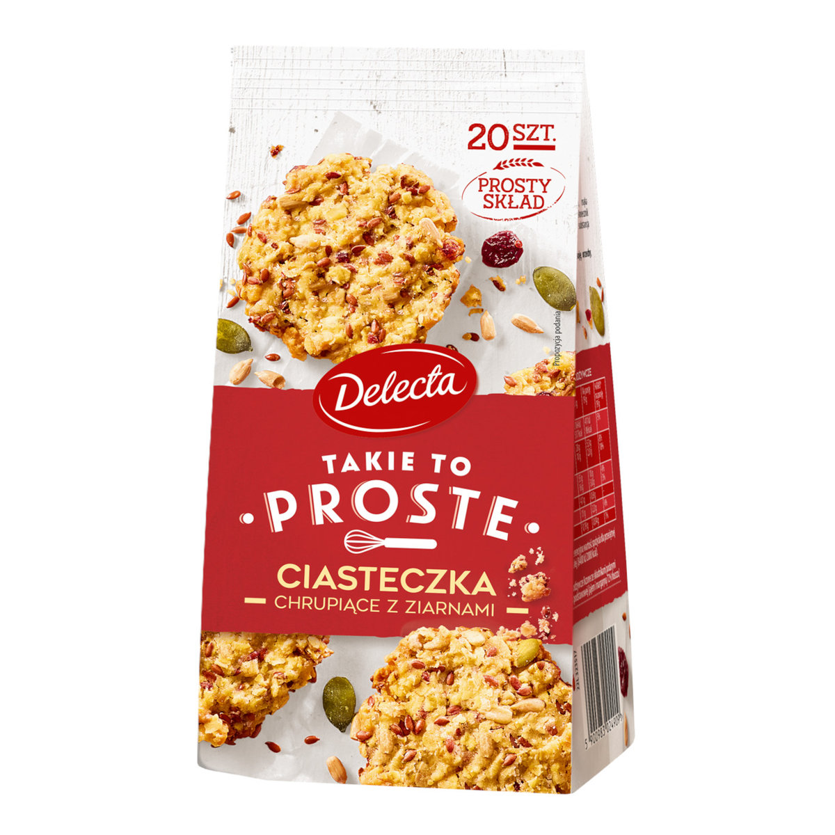 Ciasteczka Chrupiące Delecta Z Ziarnami 310 G - Delecta | Sklep EMPIK.COM