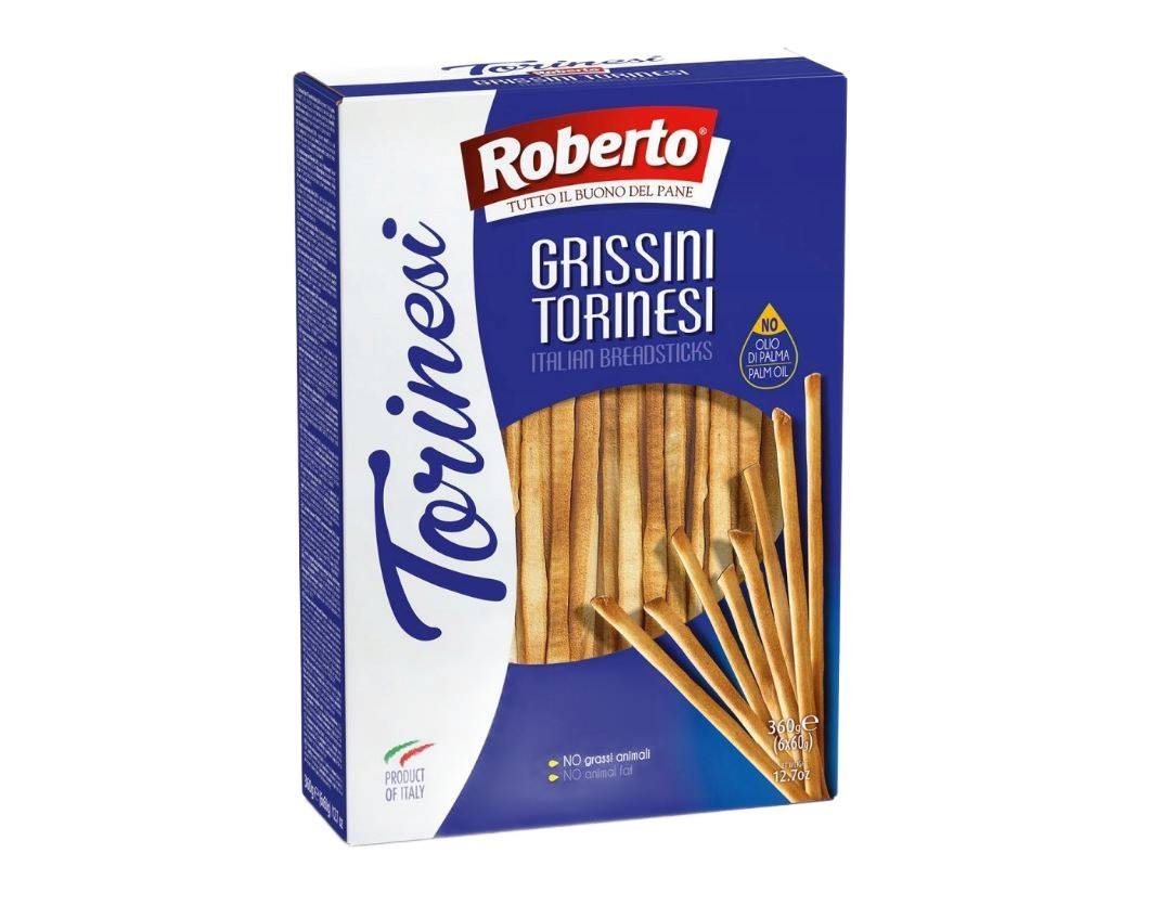 Ciastka Grissino Torinesi 360 g (6szt. x 60 g) ROBERTO - ROBERTO ...