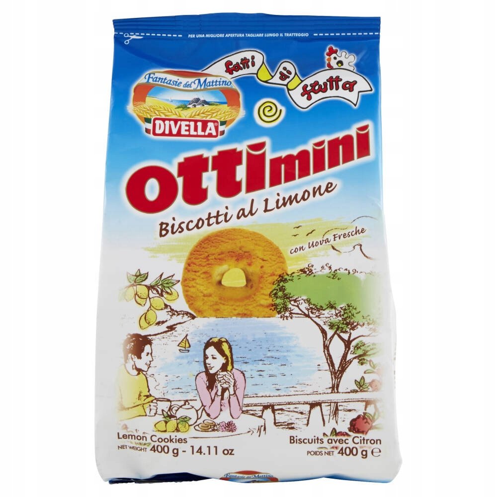 Ciastka Ottimini al Limone 400g - Divella - Divella | Sklep EMPIK.COM