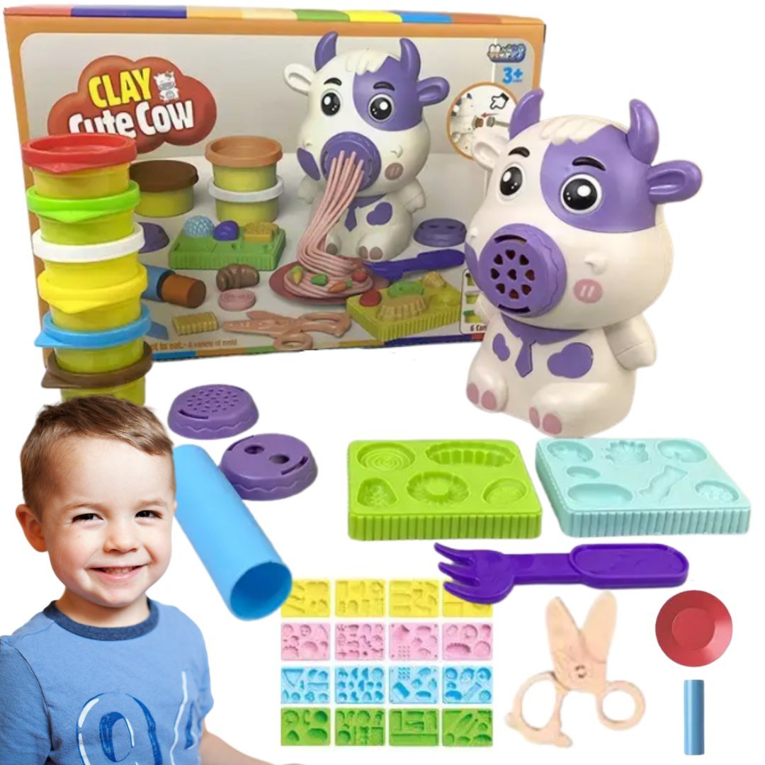 CIASTOLINA MASA PLASTYCZNA ZESTAW KREATYWNY CIASTO MAKARON FOREMKI ...