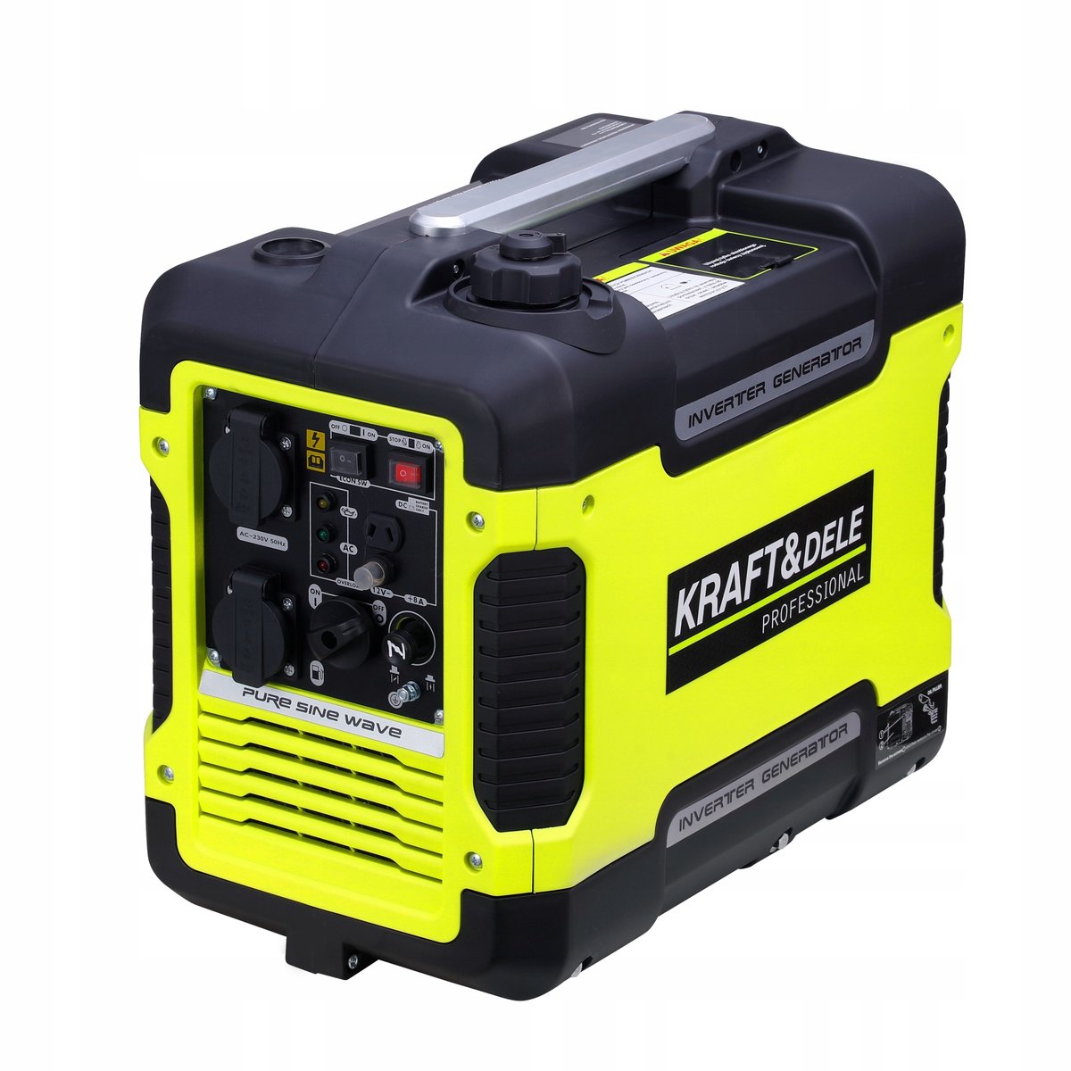 Cichy Agregat Prądotwórczy Inwertorowy 1.9Kw 3Km Trójfazowy Benzyna ...