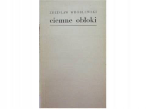 Ciemne obłoki - Wróblewski Michał | Książka w Empik