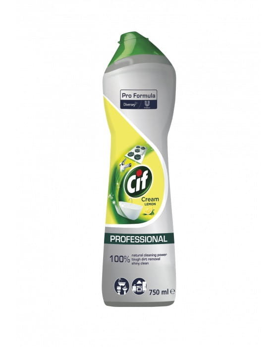 Cif Cream Lemon 0,75L - mleczko Do Szorowania - Diversey | Sklep EMPIK.COM