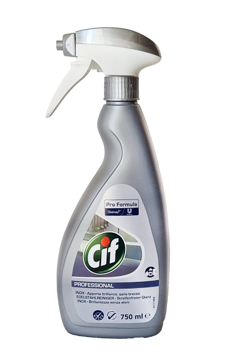 Cif Professional Inox - Włoski Odtłuszczacz Do Stali Nierdzewnej 750 Ml ...