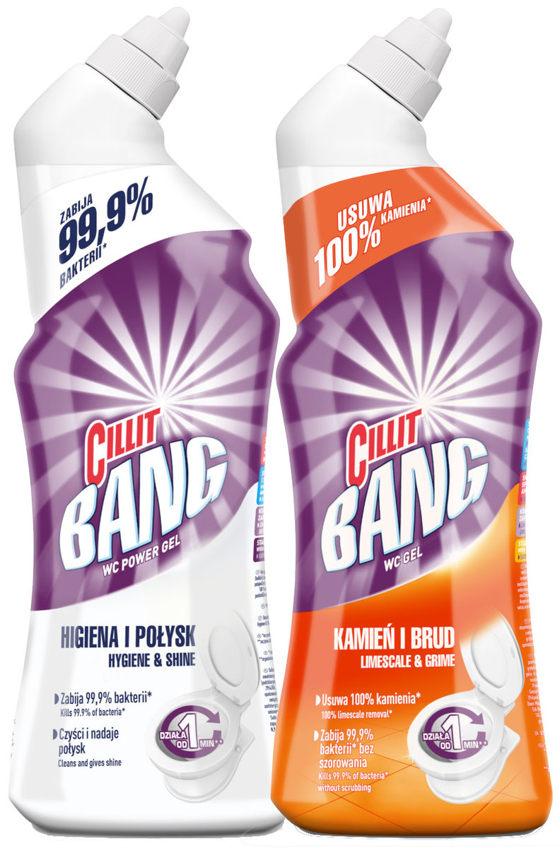 Cillit Bang płyn do czyszczenia toalet WC 1500 ml - Reckitt Benckiser ...
