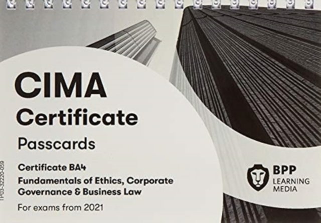 CIMA BA4 Fundamentals of Ethics, Corporate Governance and Business Law ...