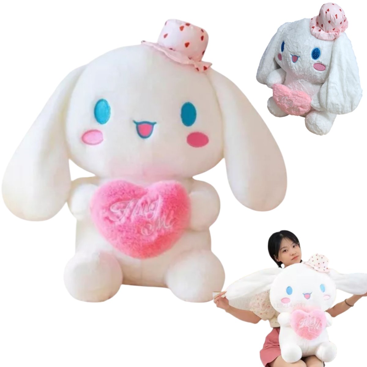 Cinnamoroll Kuromi PLUSZOWA MASKOTKA PRZYTULANKA PLUSZAK PRZYJACIEL 40 ...