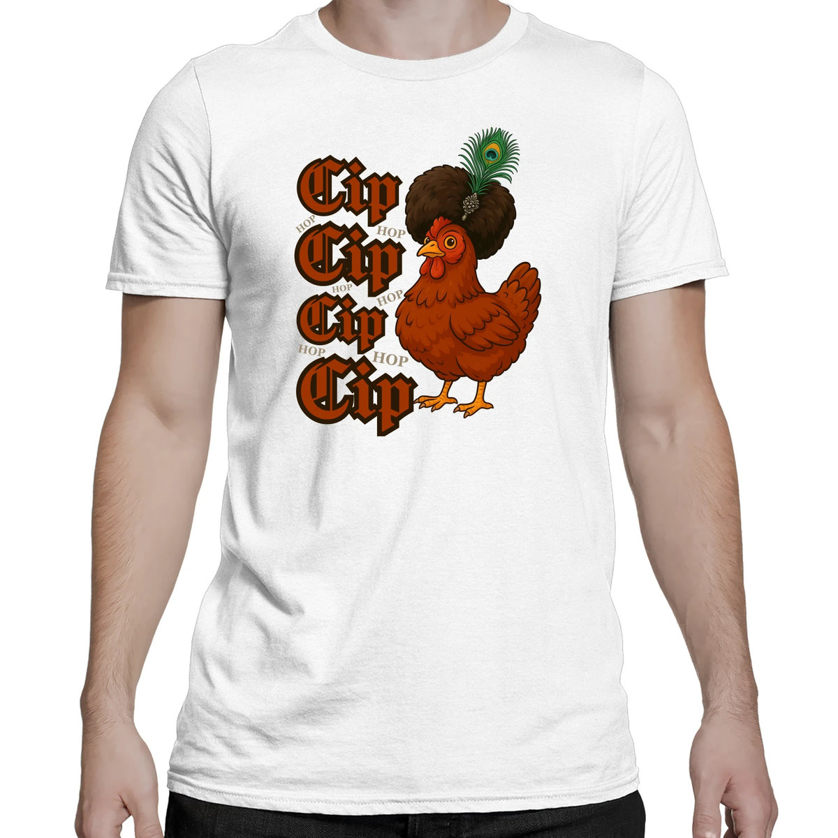 Cip Cip Cip Cip ( hop hop hop) - dla fanów serialu 1670 - męska koszulka na prezent - Koszulkowy ...