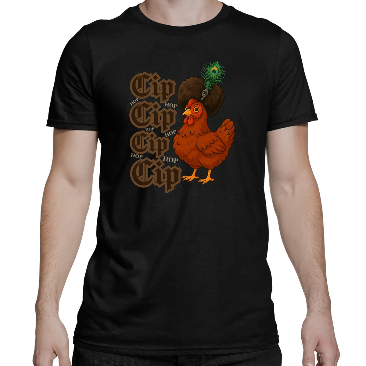 Cip Cip Cip Cip ( hop hop hop) - dla fanów serialu 1670 - męska koszulka na prezent - Koszulkowy ...