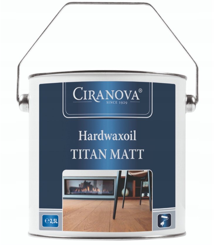 CIRANOVA Hardwaxoil TITAN MATT BEZBARWNY 2,5L - Inny producent | Sklep ...