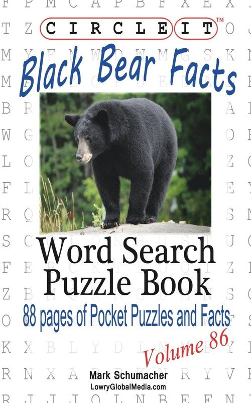 Circle It, Black Bear Facts, Word Search, Puzzle Book - Lowry Global ...
