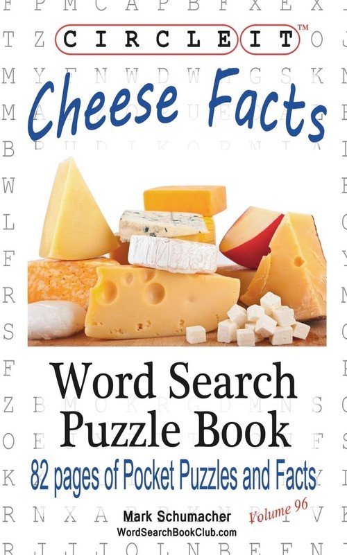 Circle It, Cheese Facts, Word Search, Puzzle Book - Lowry Global Media ...