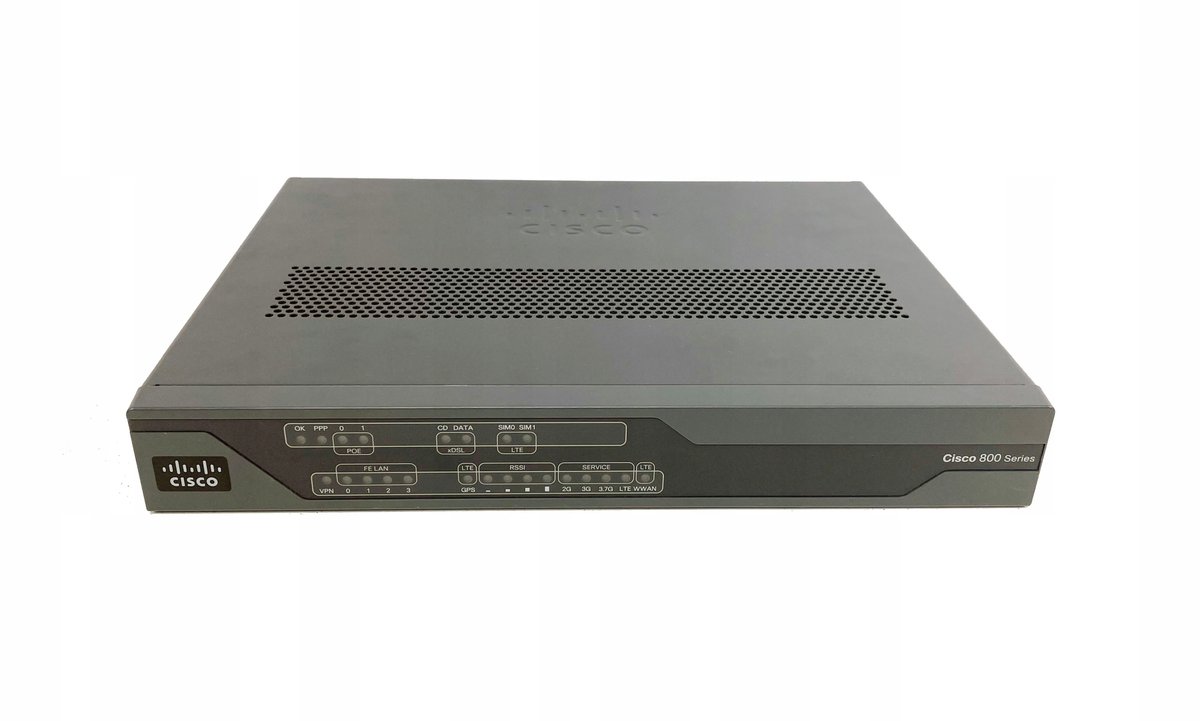 Cisco 887VAG-4G-GA-K9 Integrated Services Router 4G LTE - Cisco | Sklep ...