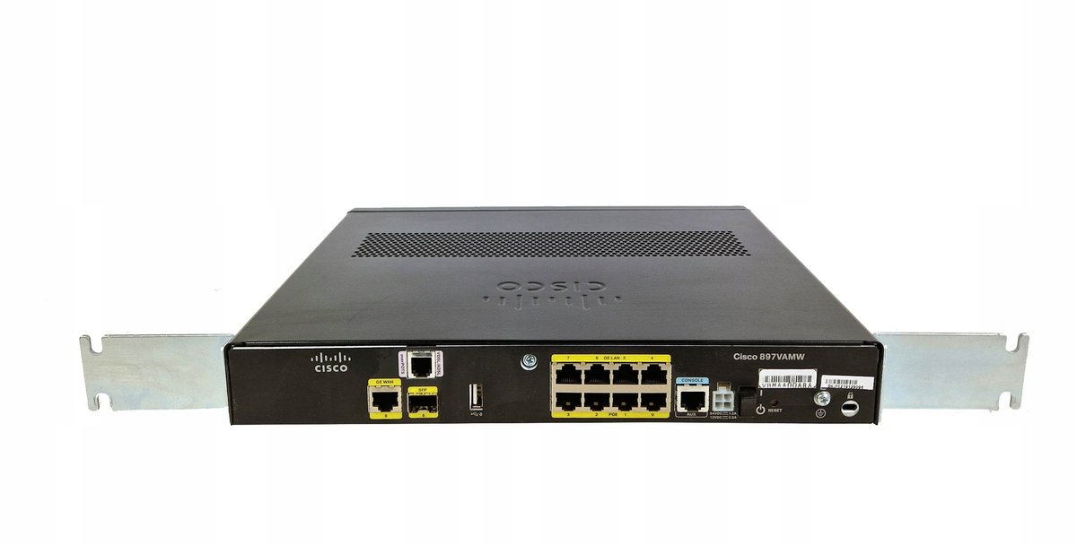 Cisco 890 Series C897VAM-W-E-K9 Router + Zasilacz - Cisco | Sklep EMPIK.COM