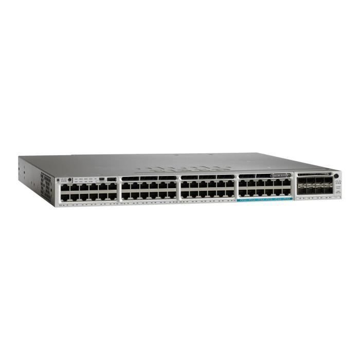 Cisco Catalyst 3850-12X48U-E C3 Switch Managed 48 x 10-100-1000 (UPOE ...