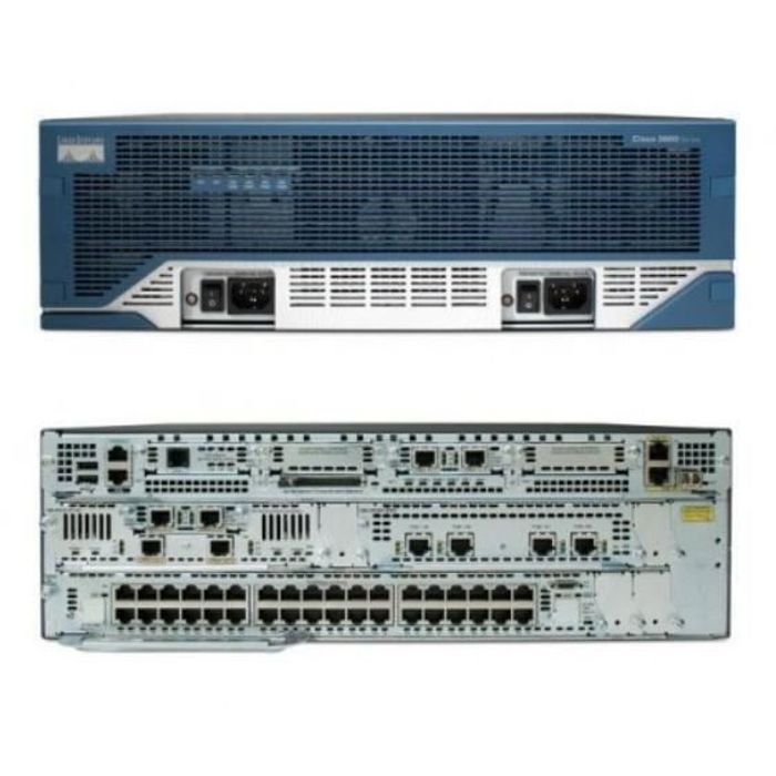Cisco3845-V-K9 Cisco Systems 3845 Ethernet-LAN czarny - niebieski ...