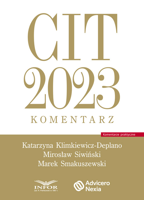 CIT 2023. Komentarz - Klimkiewicz-Deplano Katarzyna | Książka w Empik