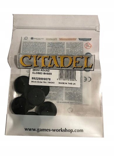 Citadel 25 Mm Round Bases New, GW - GW | Sklep EMPIK.COM