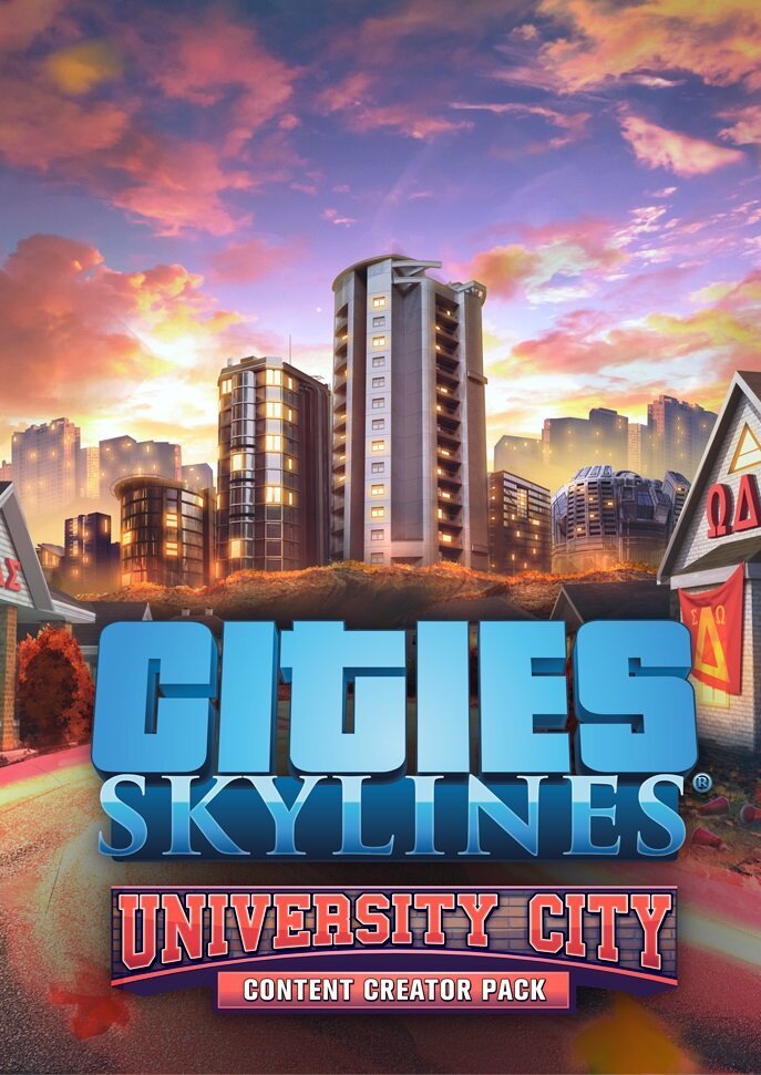 Cities Skylines - Content Creator Pack University City (DLC) (PC) klucz ...