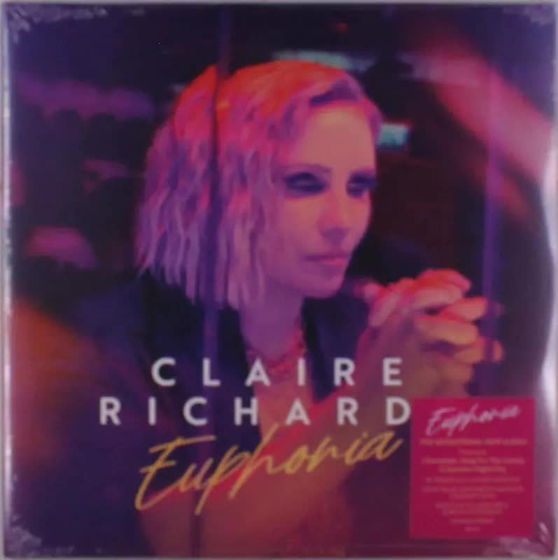 Claire Richards: Euphoria Coloured Light Blue & Neon Magenta Vinyl ...
