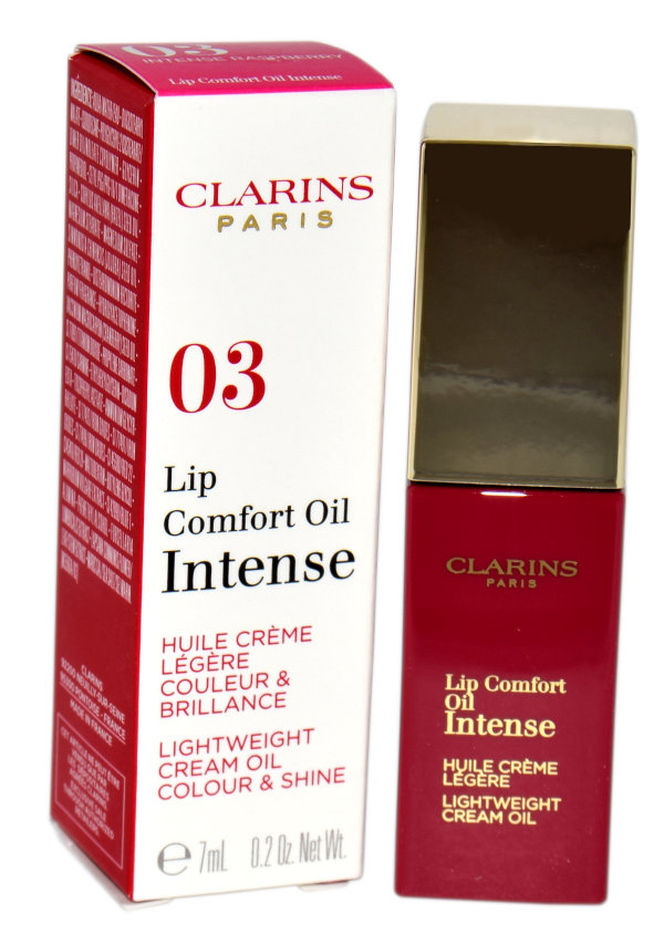 Clarins, Lip Comfort Oil Intense, olejek do ust 03 Intense Raspberry, 7 ...