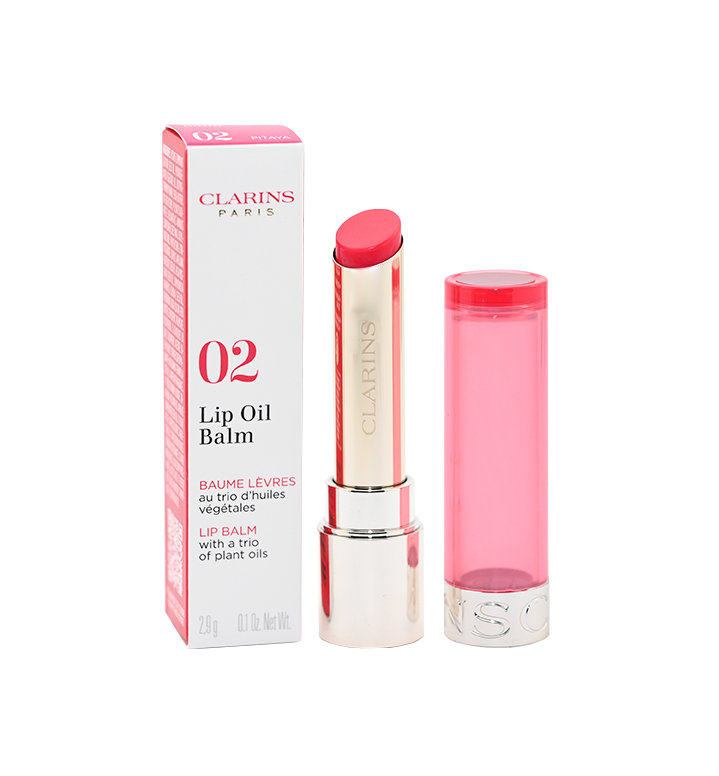 Clarins, Lip Oil Balm, Balsam do ust, 02 Flash Pink, 3ml | Sklep EMPIK.COM