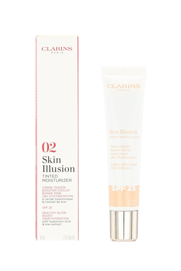 Clarins Skin Illusion Tinted Moisturizer SPF25, Krem koloryzujący do ...
