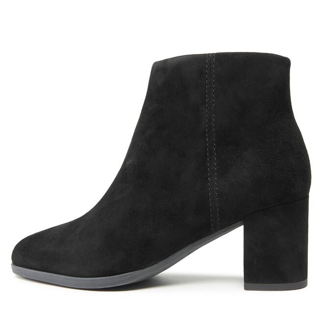 Clarks Damskie Botki Czarne Skórzane Obcas 36 Żte - Clarks | Moda Sklep ...