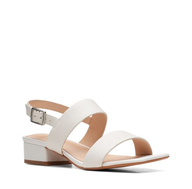 Clarks Seren 25 Strap [White Leather] - Rozmiar 40 - Clarks | Sport ...