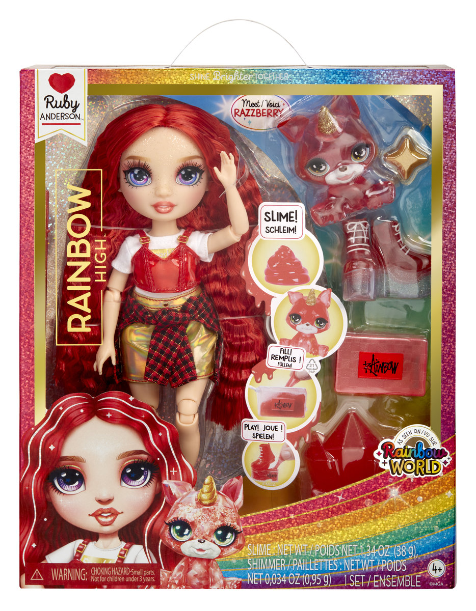 Classic Rainbow Fashion Doll- Ruby (red) - Rainbow High | Sklep EMPIK.COM