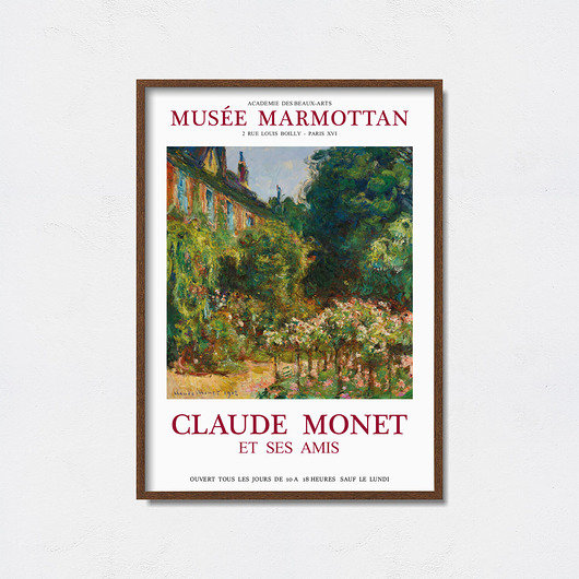 Claude Monet - Exhibition Poster - Atram | Sklep EMPIK.COM