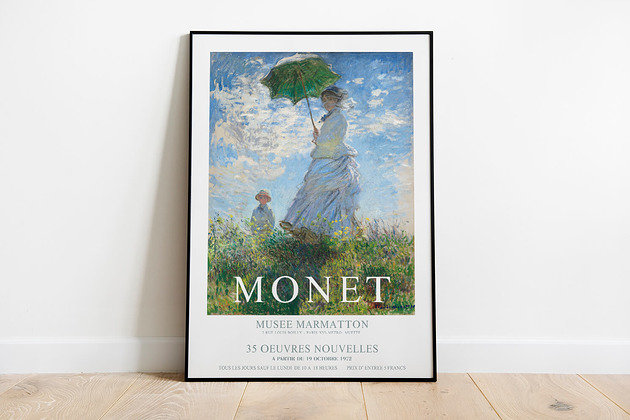 Claude Monet - Exhibition Poster - Atram | Sklep EMPIK.COM