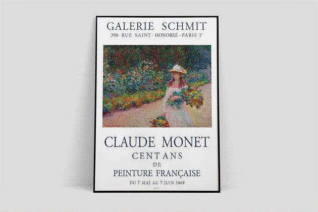 Claude Monet - Exhibition Poster - Atram | Sklep EMPIK.COM