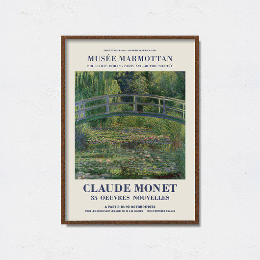 Claude Monet - Exhibition Poster - Atram | Sklep EMPIK.COM
