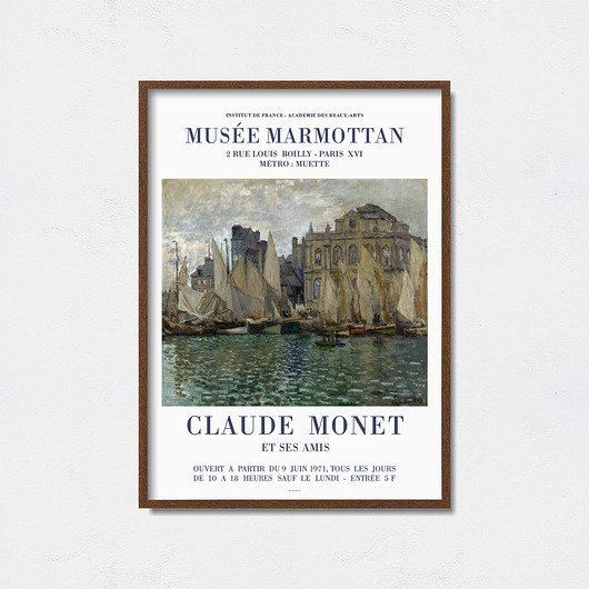 Claude Monet - Exhibition Poster - Atram | Sklep EMPIK.COM