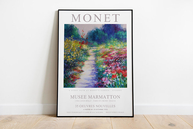 Claude Monet - Exhibition Poster - Atram | Sklep EMPIK.COM
