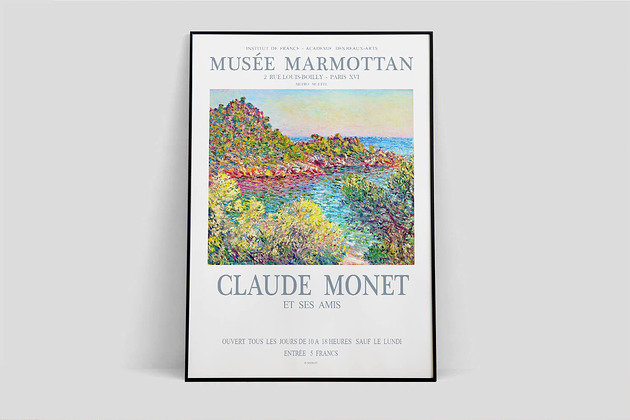Claude Monet - Exhibition Poster - Atram | Sklep EMPIK.COM