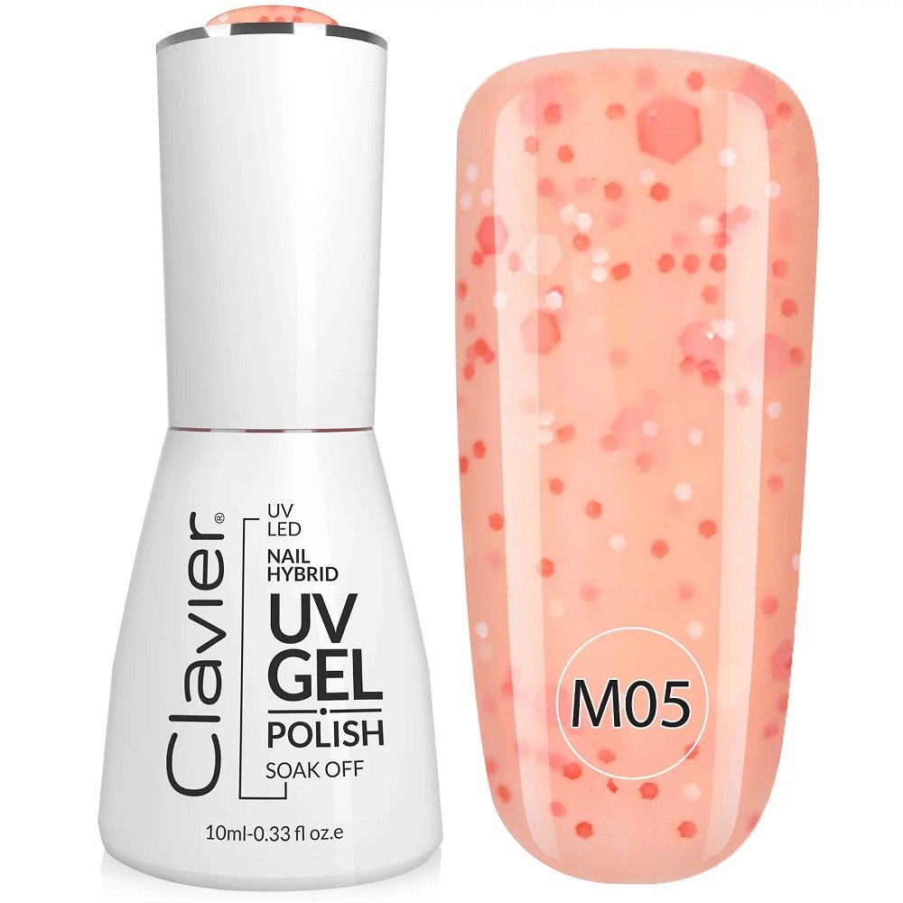 Clavier, Luxury Multi Flavours, Lakier Hybrydowy Do Paznokci M05 Papaya, 10ml | Sklep EMPIK.COM