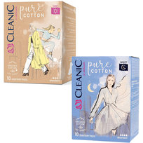 Cleanic, Pure Cotton Day & Night, Podpaski Higieniczne, 20 Szt. | Sklep ...
