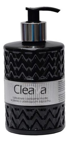 Cleava, Kremowe Mydło W Płynie Głęboka Czerń 400 ml | Sklep EMPIK.COM