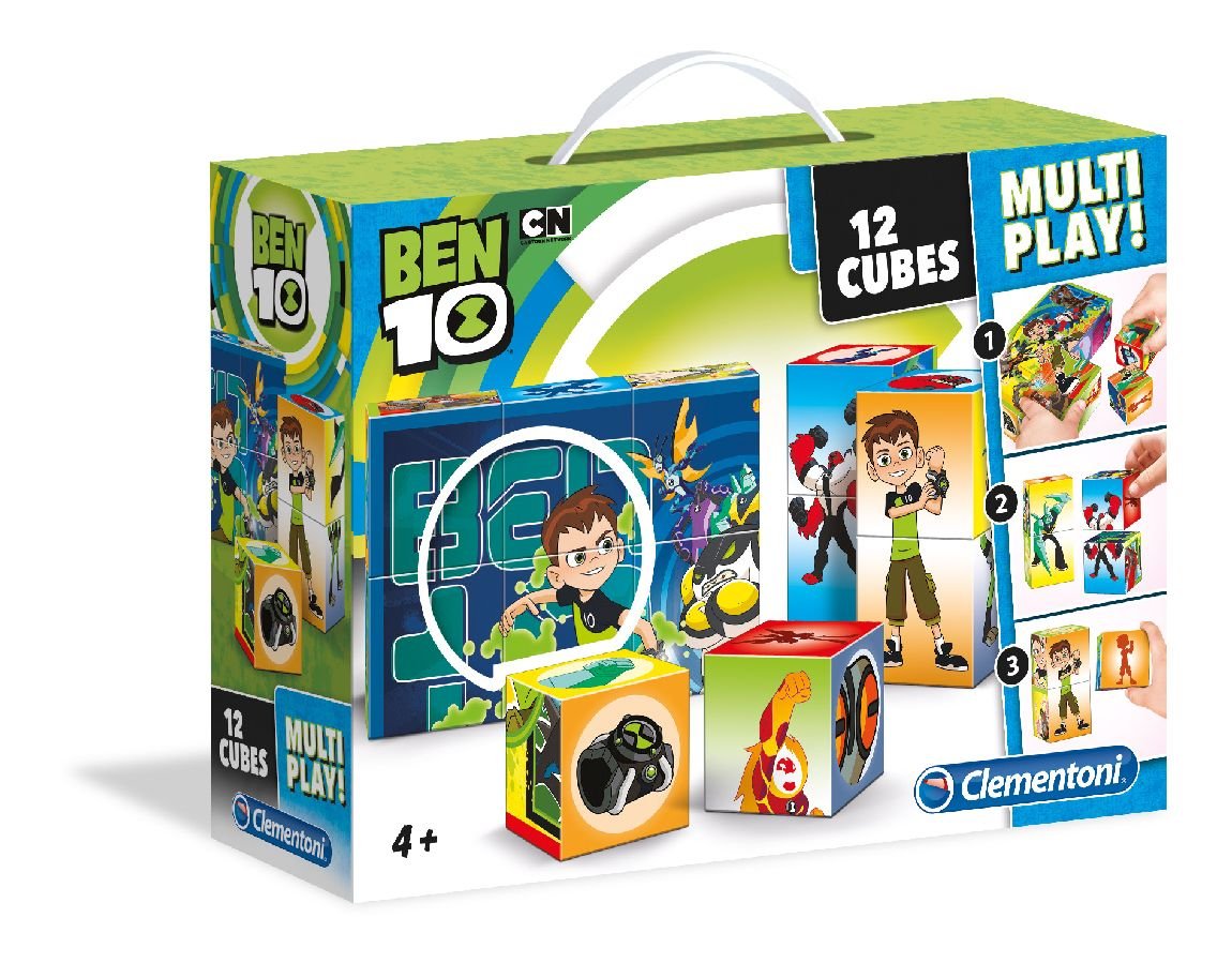 Clementoni, puzzle, klocki Ben 10, 12 el. - Clementoni | Sklep EMPIK.COM
